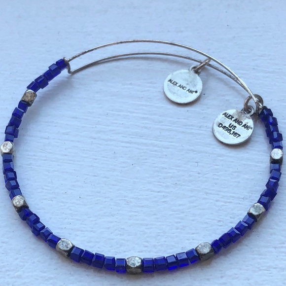 Alex and Ani | Jewelry | Alex And Ani Beaded Bangle | Poshmark